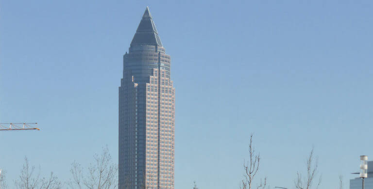 MesseTurm Frankfurt - The famous Art Deco Skyscraper in Frankfurt