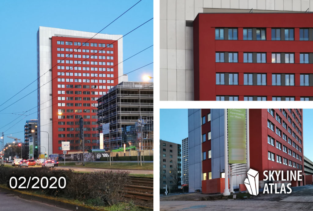 Ruby Tower - New apartment tower in Frankfurt - Apartments to rent