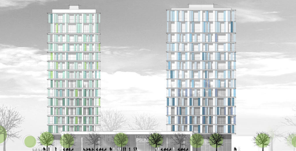 Blue Towers - SKYLINE ATLAS