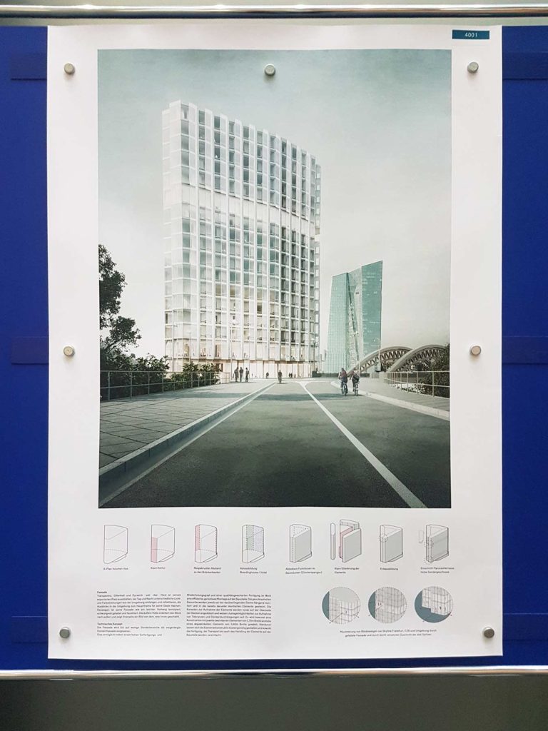 Waterfront Tower at Main river shore - SKYLINE ATLAS