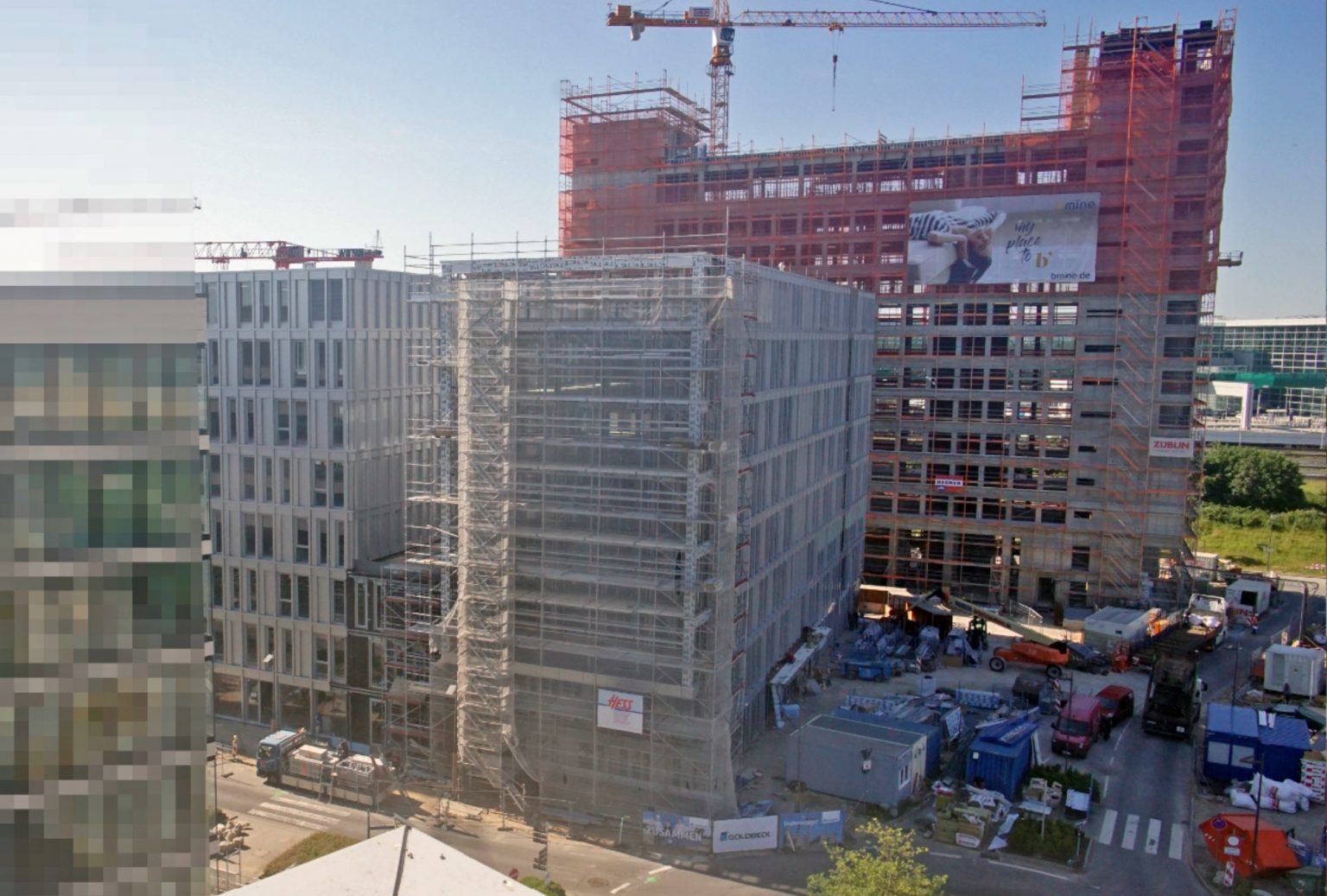 Construction Site Cameras for Day and Night - SKYLINE ATLAS