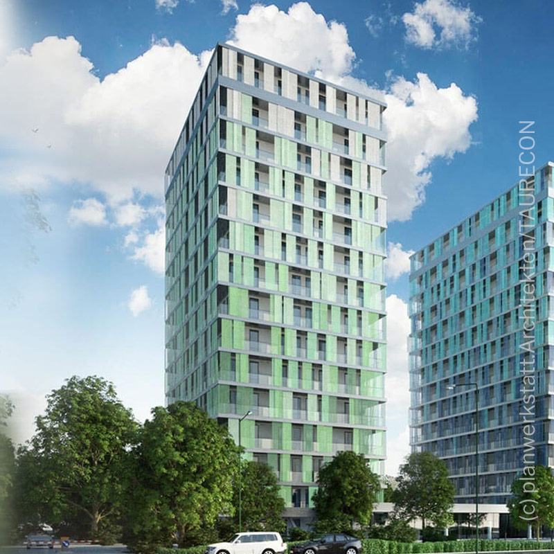 FAZ Tower: Ceremonial Laying of the Foundation Stone in the European ...