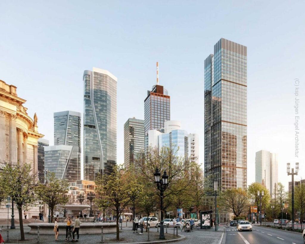 Helaba-Bank presents plans for Central Business Tower