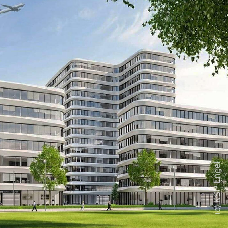 Gateway Gardens - Development Area in Frankfurt - Office District