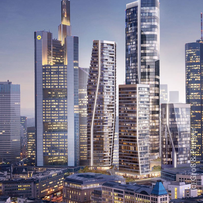 New Tall Buildings in Frankfurt - SKYLINE ATLAS