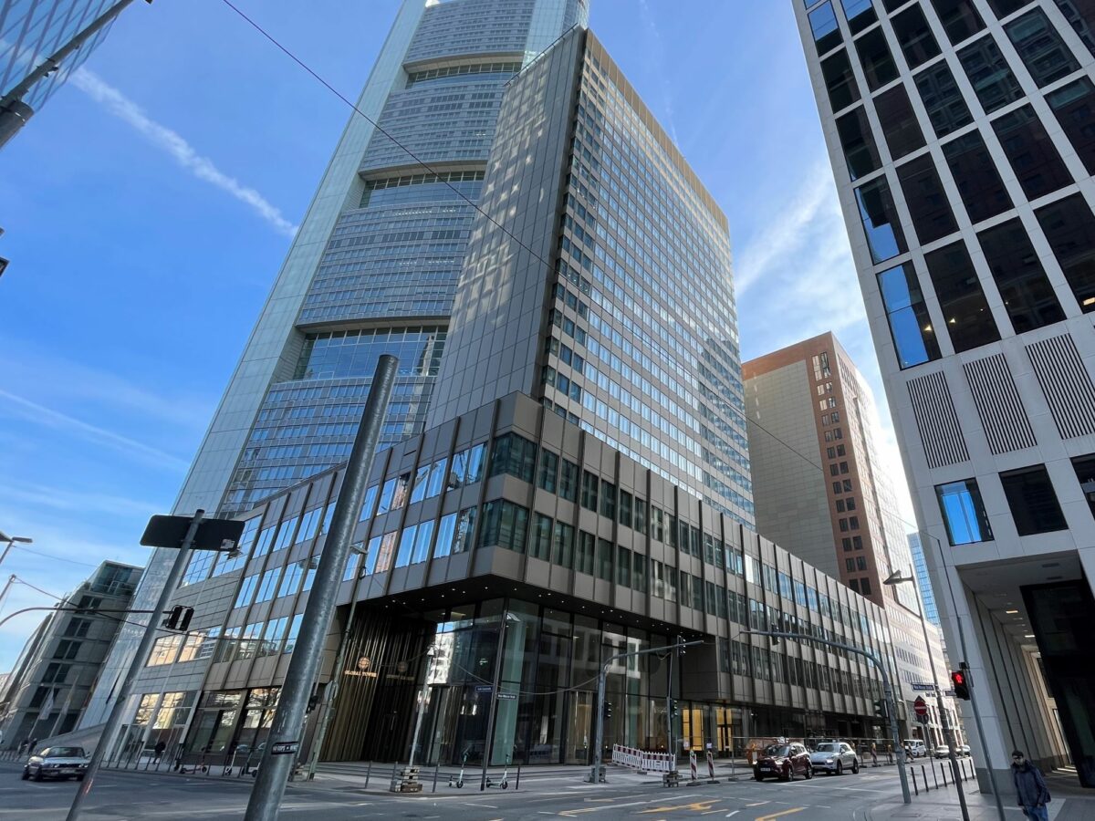 Global Tower Frankfurt - Construction Work almost completed