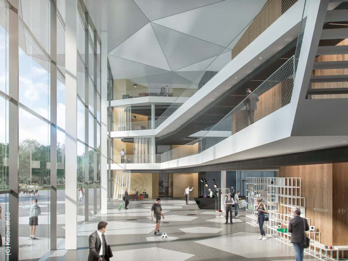Official Opening of the DFB Campus - SKYLINE ATLAS
