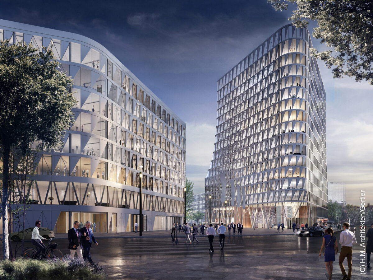 Groundbreaking Ceremony for the Börsenplatz Eschborn - SKYLINE ATLAS